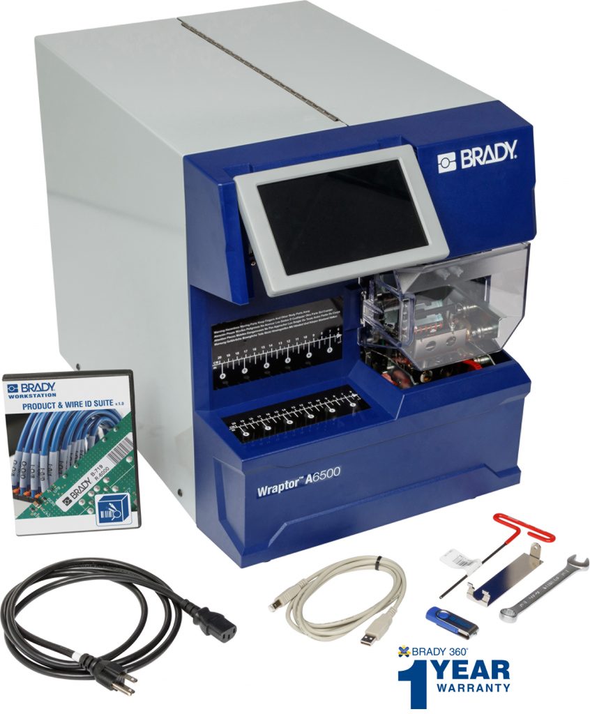 Brady Launches New Wraptor A6500 Wire ID Printer Applicator - Canadian ...