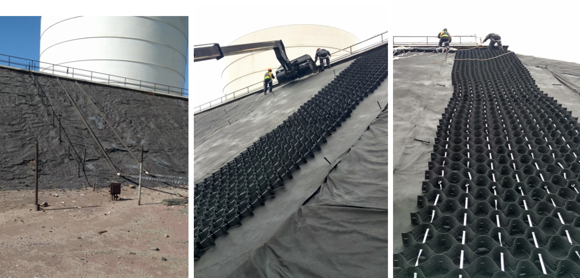 CASE STUDY: 3D Soil Confinement System Repairs Eroded Dikes Protecting ...