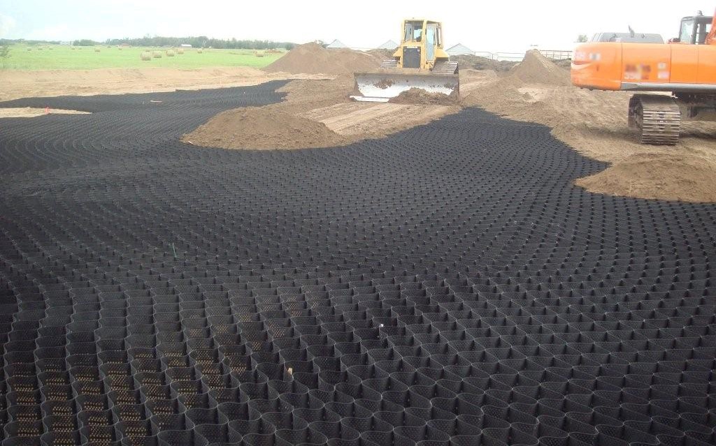 Access to energy can be a challenge—but the GEOWEB 3D Road System gets ...