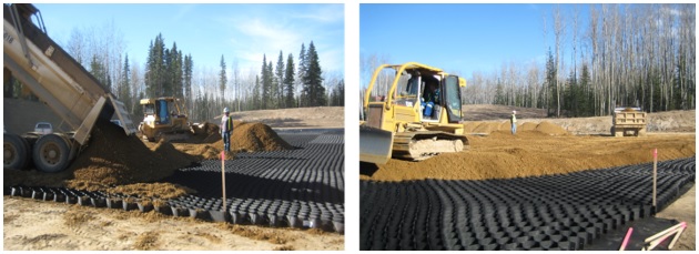 Fast-Built GEOWEB® Drilling Pads Eliminate Need for Rig Matting During ...