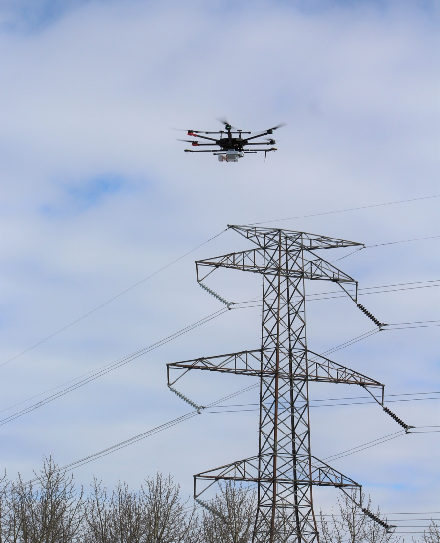 UAV Transmission Line Inspections - Aerostar Drone Solutions - Canadian ...