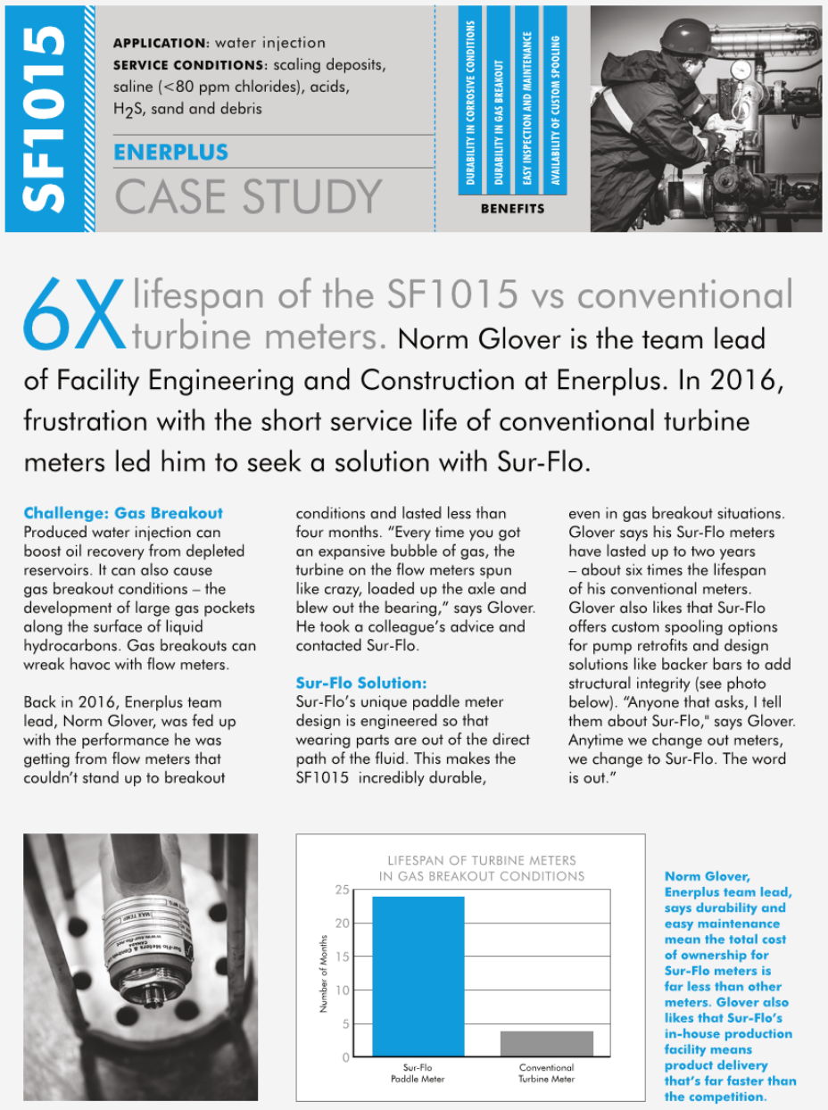 CASE STUDY: SF1015 Paddle Meter Gas Breakout Water Injection - Canadian ...