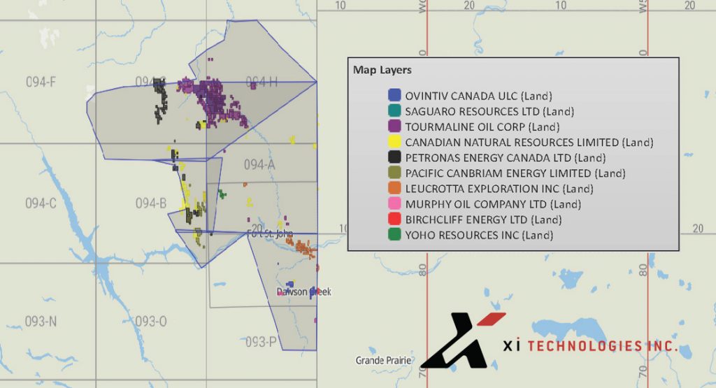 XI Technologies: Blueberry River First Nations Area Overview - Canadian ...