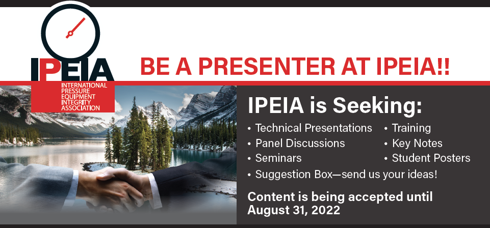 Be a Presenter at IPEIA 2023 - Closes August 31, 2022 - Canadian Energy ...