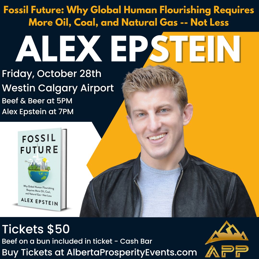 Help Us Save Alberta's Energy Sector | Join ALEX EPSTEIN Live in ...
