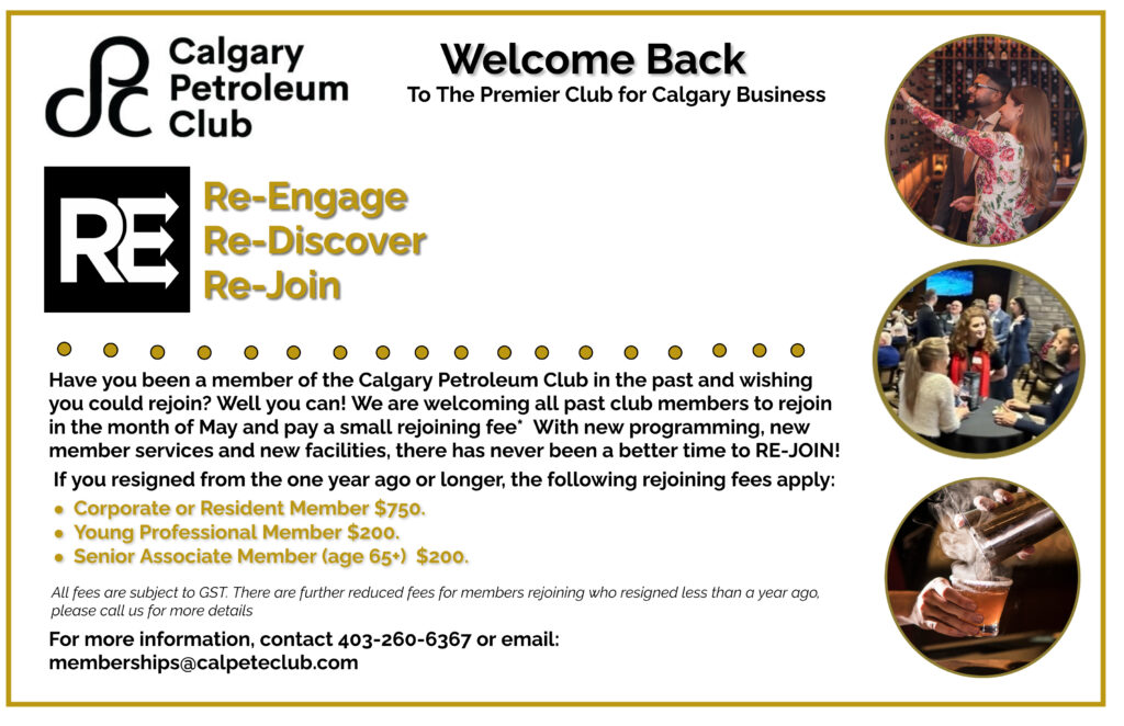 The Calgary Petroleum Club is Celebrating 75 Years - And They Want You ...