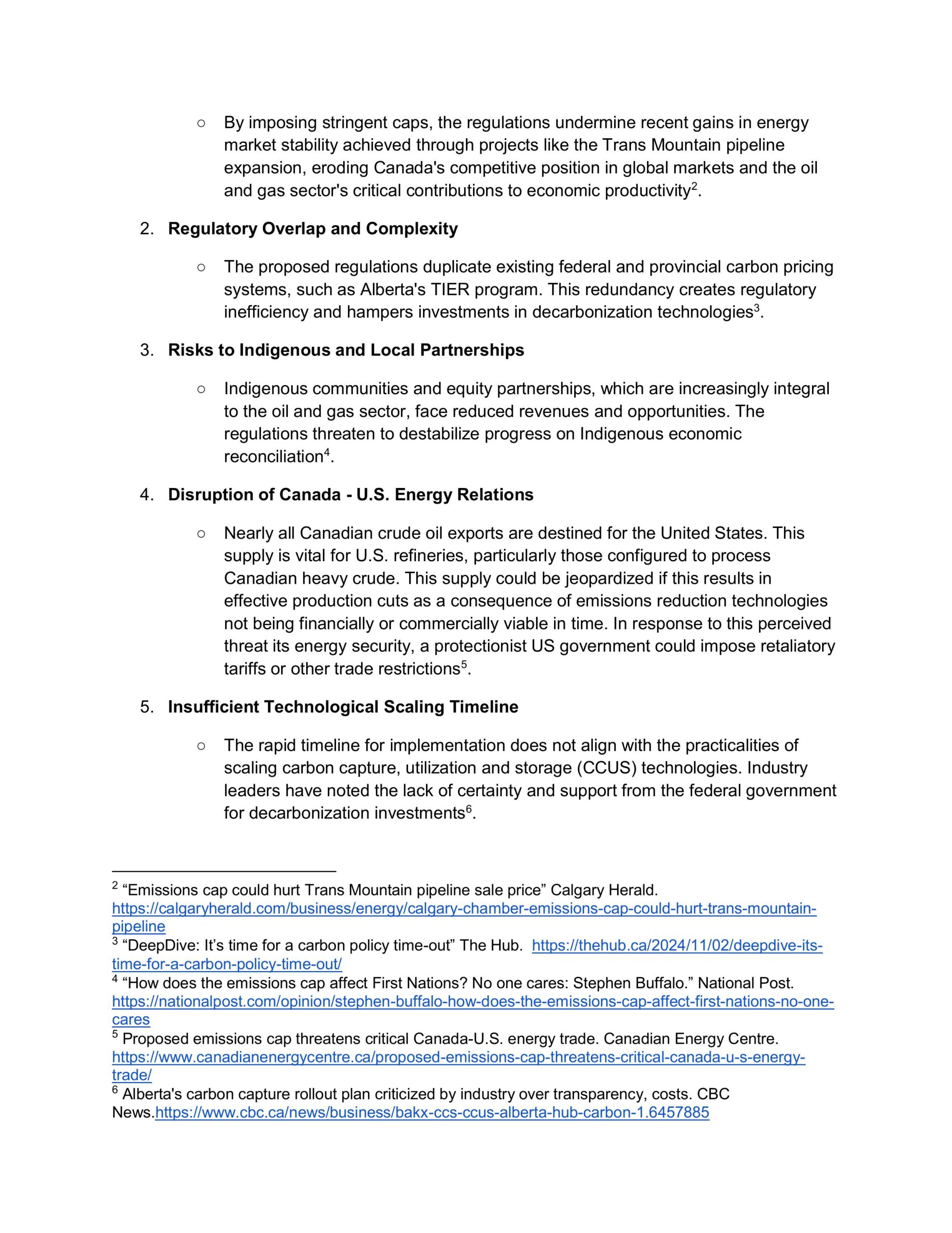 Oil and Gas Sector Greenhouse Gas Emissions Cap Regulations - Notice of ...
