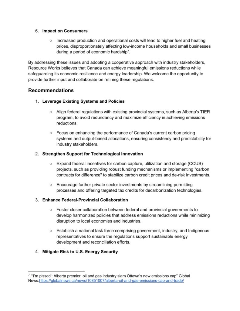 Oil and Gas Sector Greenhouse Gas Emissions Cap Regulations - Notice of ...