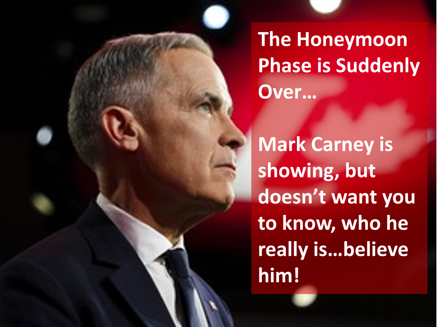 COMMENTARY: Mark Carney's Misleading Actions and Non-Disclosure Should ...