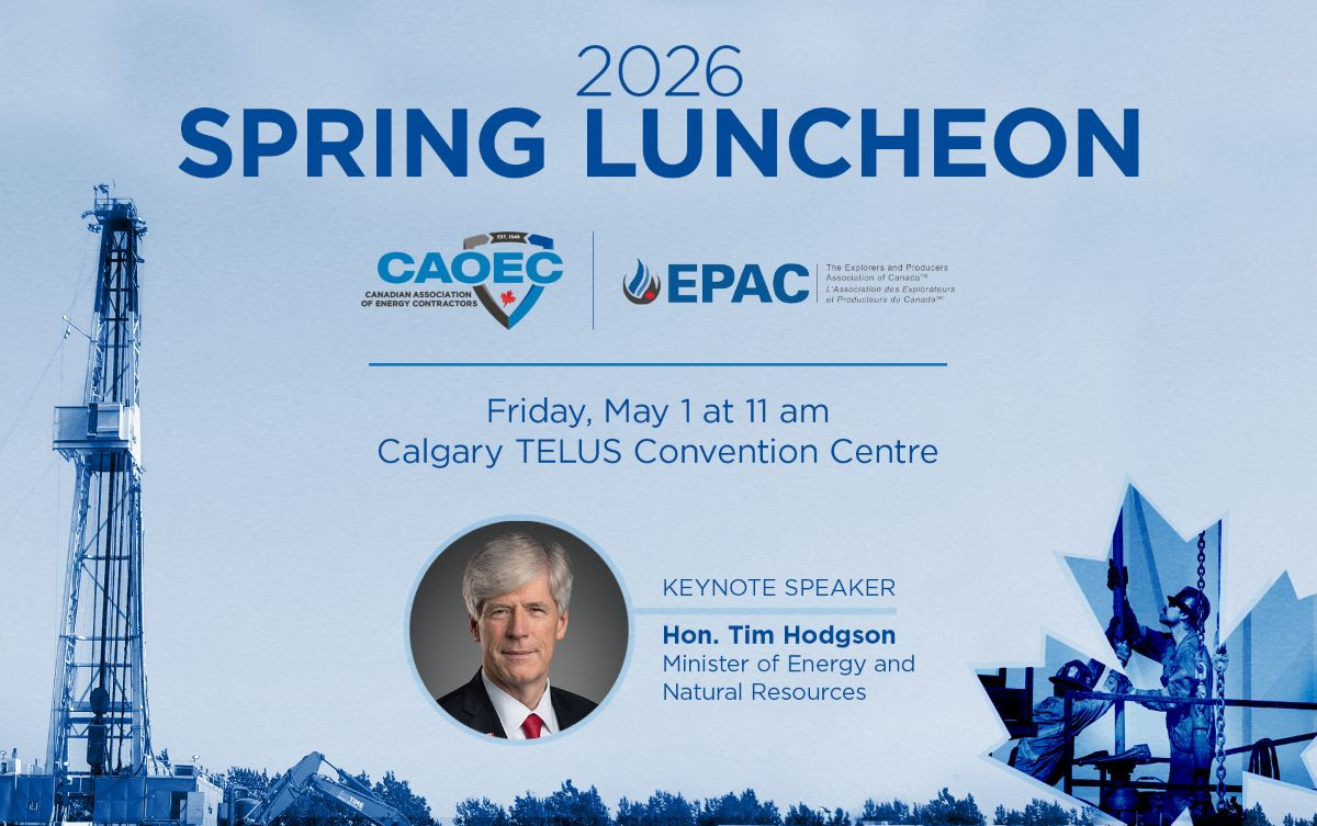 CAOEC 2026 SPRING LUNCHEON, May 1, 2026 - Keynote Speaker Tim Hodgson ...